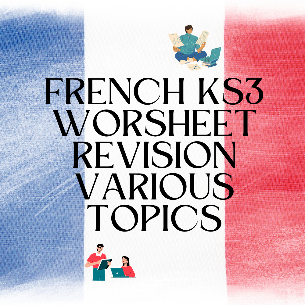 KS3 French End-of-Year Revision Pack – Year 7/8 Vocabulary & Activities ...