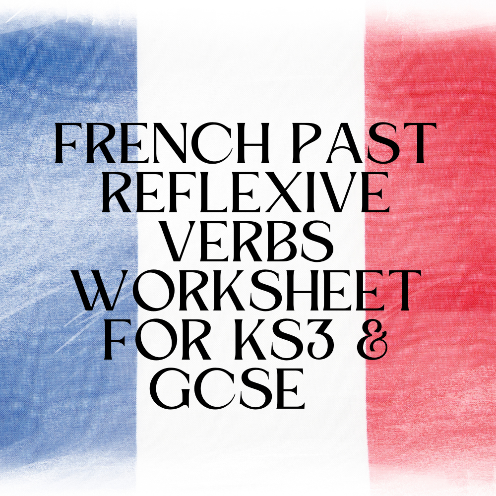 Mastering French Reflexive Verbs in the Past / Les Verbes Pronominaux ...