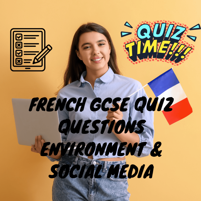 GCSE French Quiz Pack: Environment & Social Media - French Tutor Online ...